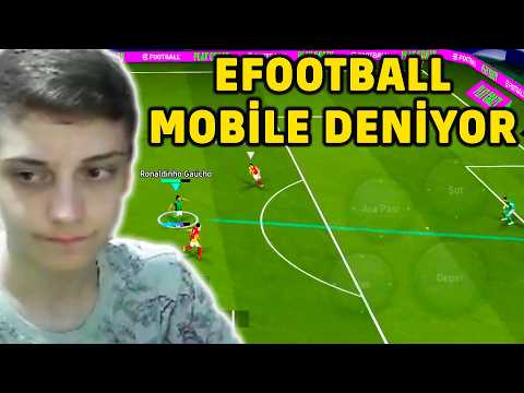 Harici Futbol eFootball Mobile Deniyor! #efootballzaferyolu