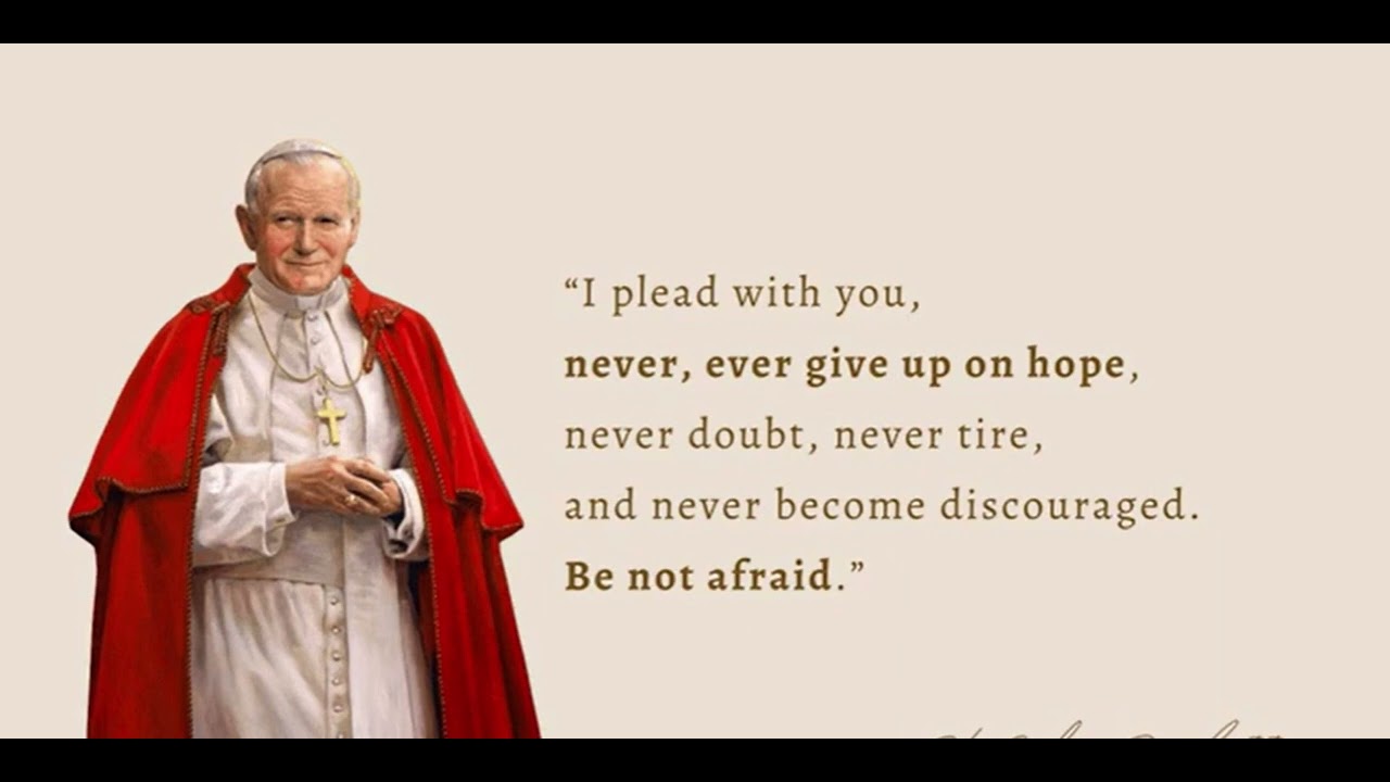 Katholikos Euangelion": JPII Quotes - YouTube