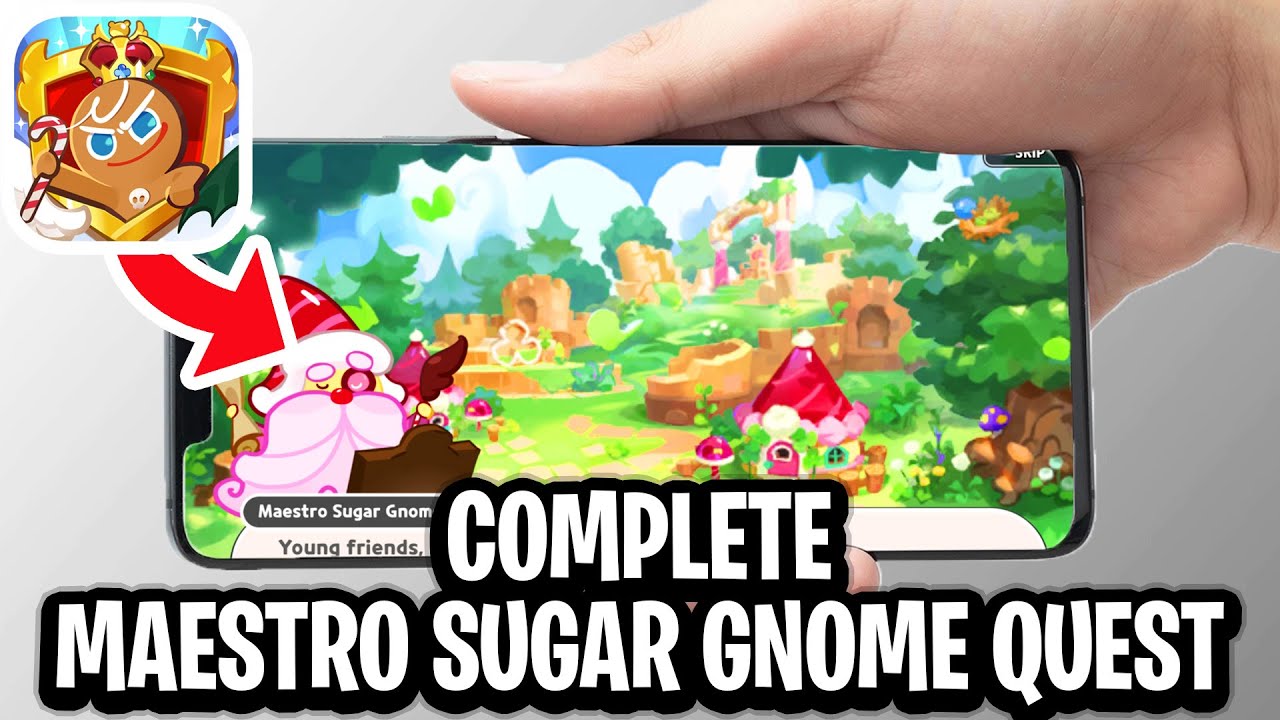 How To Complete Maestro Sugar Gnome Quest In Cookie Run Kingdom - Full ...