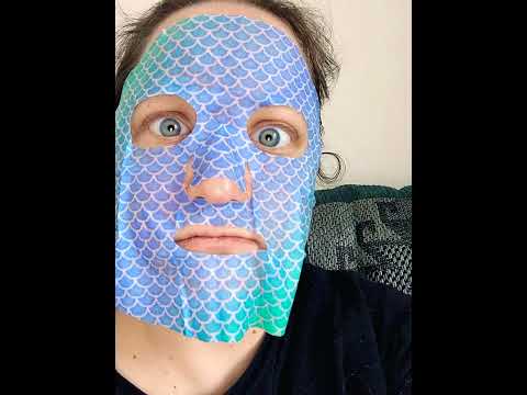 B PURE VITAMIN SHEET MASK!!!!!!!! - YouTube