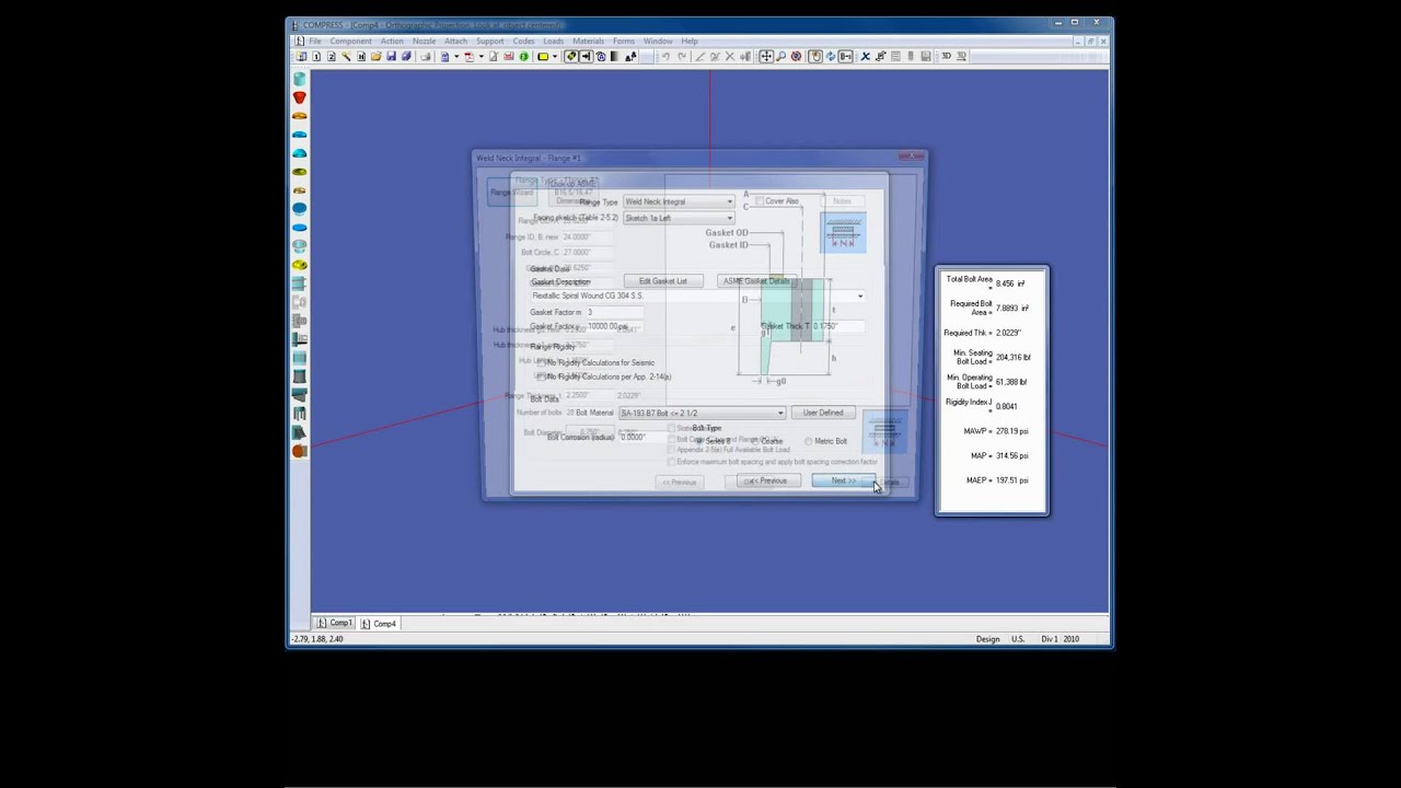Compress Vessel Software - progota