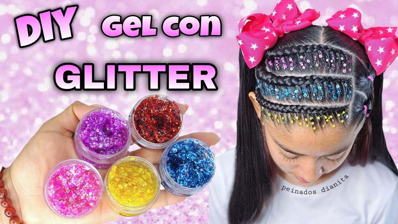 Como realizar tu propio gel con brillos | Haz tu misma el gel con ...