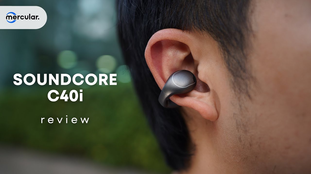 รีวิว Soundcore C40i - ตุ้มหูมีเสียง หูฟังแบบนี้ โคตรฮิต! - YouTube