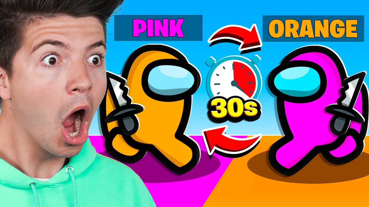 Among Us But You Swap Colors Every 30s! (Crazy Colors Mod) - YouTube