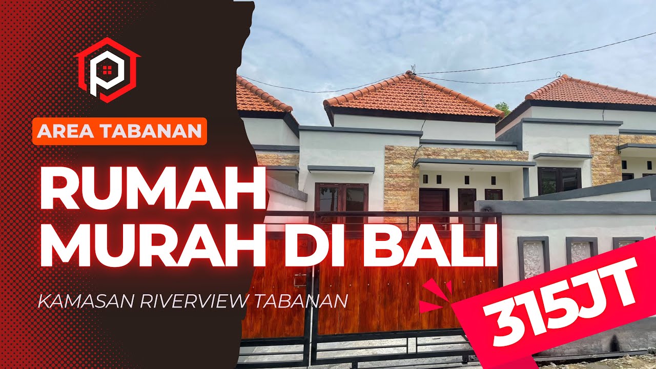 RUMAH MURAH DI TABANAN | Lokasi sangat Strategis, dengan desain Rumah Modern Minimalis - YouTube