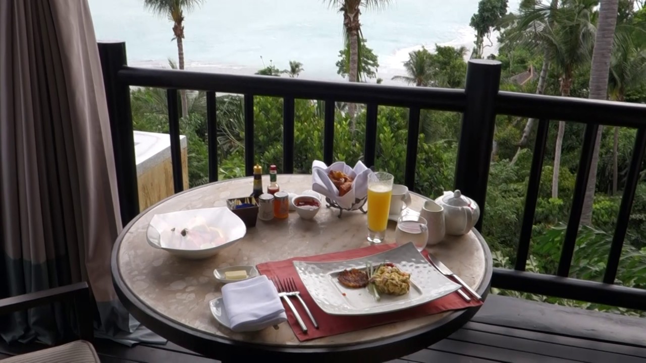 Four Seasons Koh Samui, Thailand: Breakfast meals - YouTube