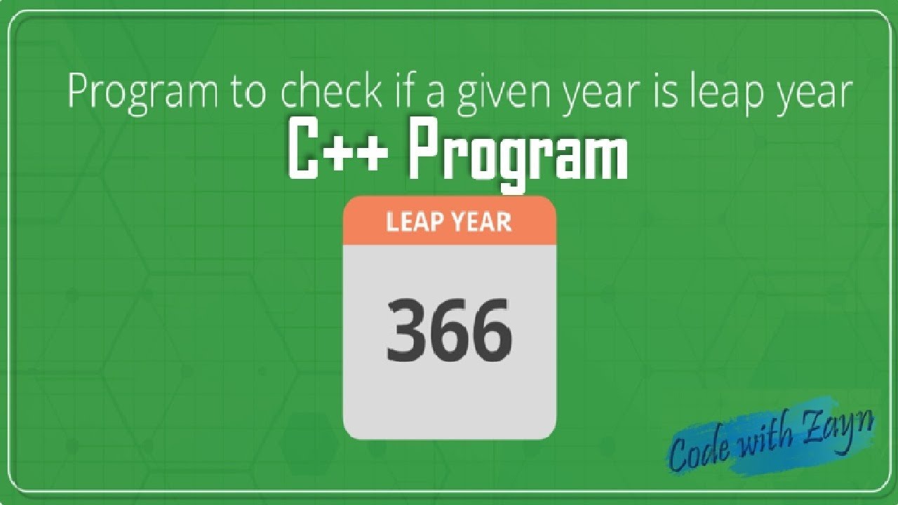 C Program To Check The Year Is Leap Leap Year Function C C Program To Check The Year Is Leap Leap Year Function C