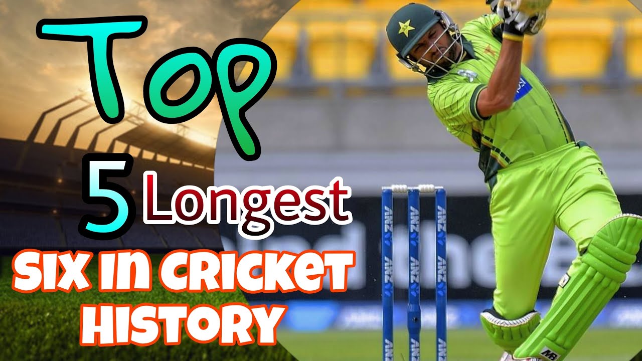 Longest Six In Cricket History | Oops That's Outstanding Biggest Six In ...