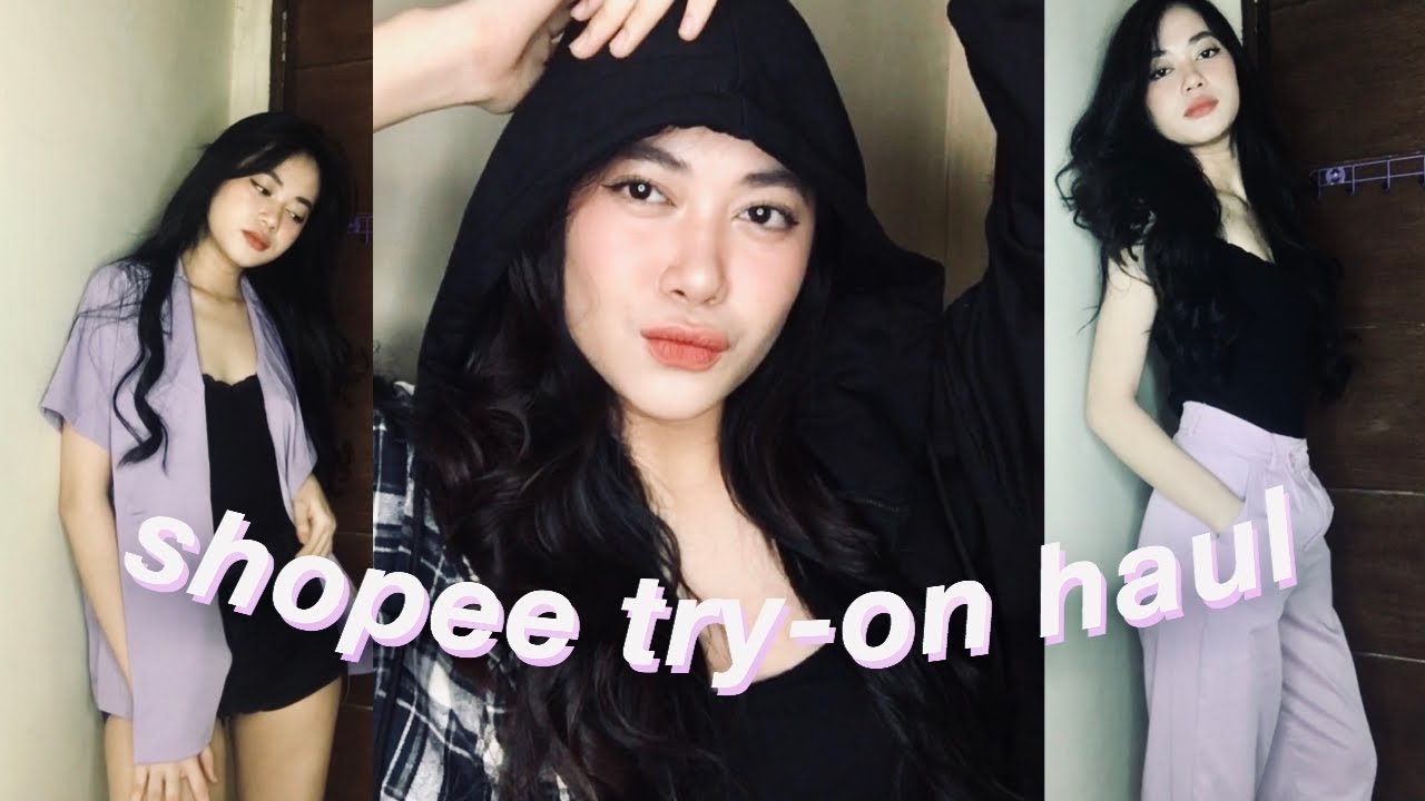 SHOPEE TRY-ON HAUL 2020 - YouTube
