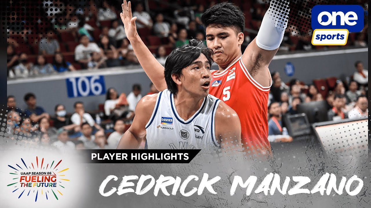 Cedrick Manzano delivers in Adamson's 3rd win | UAAP Season 86 Men's Basketball - YouTube