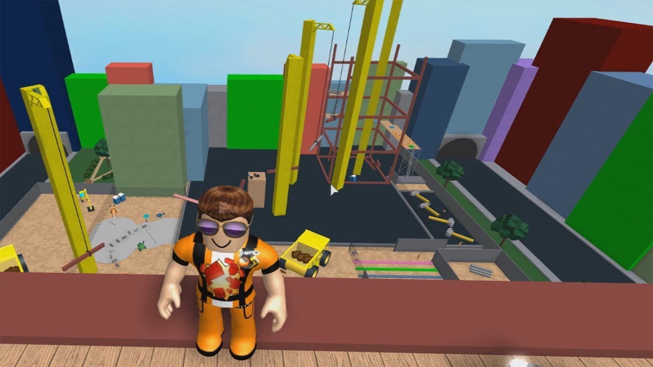 ROBLOX: FUGINDO DA CONSTRUÇÃO MALUCA!! (Escape The Construction Site ...