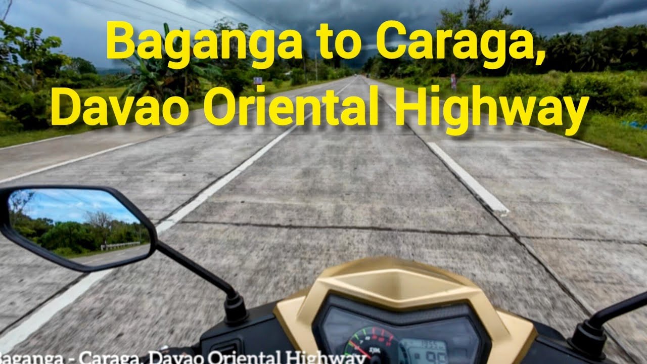 Baganga to Caraga, Davao Oriental Highway #vf3i - YouTube