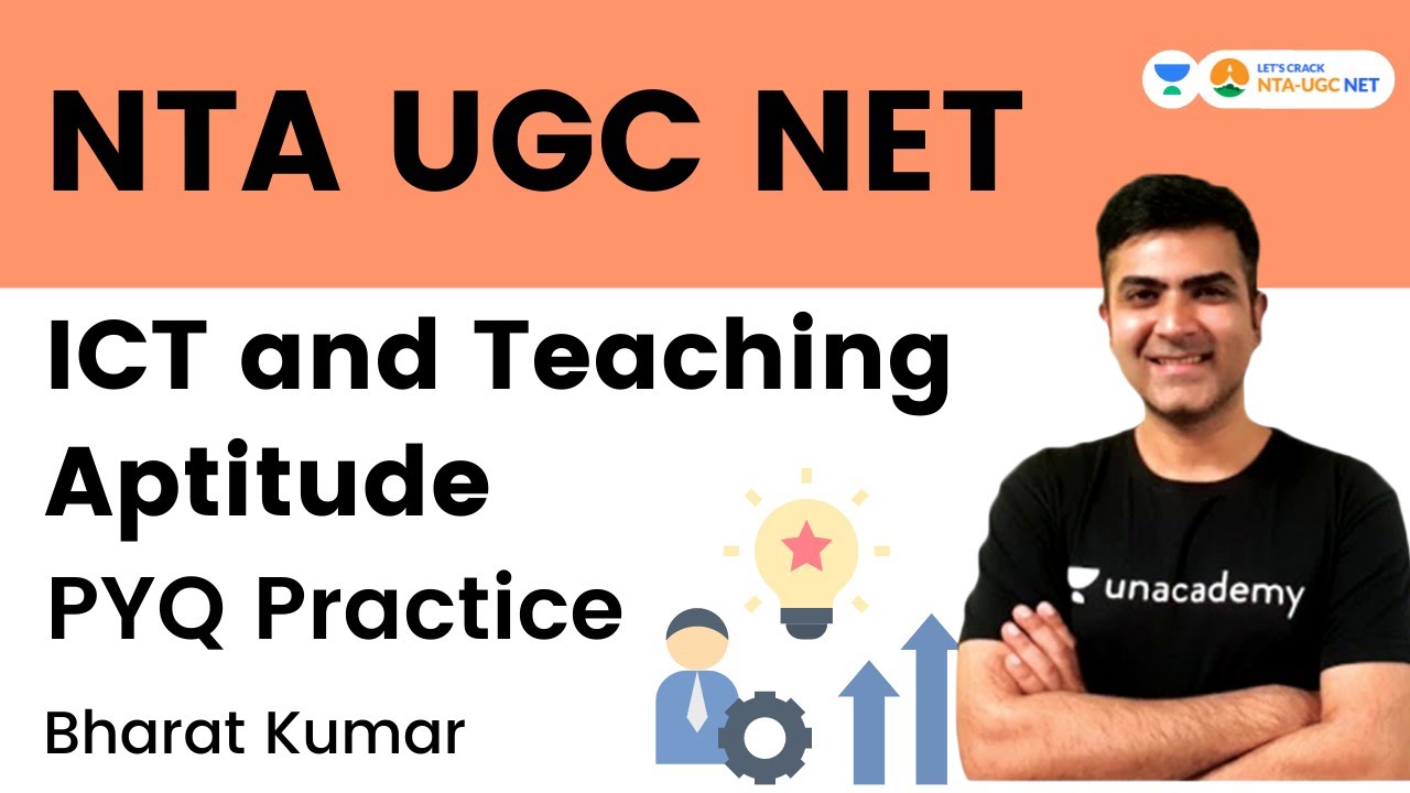 ICT and Teaching Aptitude | PYQ Practice | Bharat Kumar | Let's Crack ...