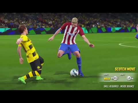 Pes2018 Bütün Çalım Hareketlerİ En Kolaydan zora