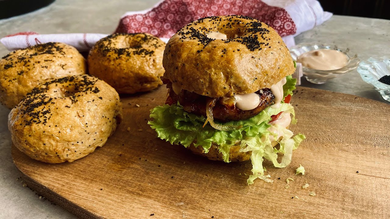 Easy Mini Chicken Burger Recipe | Homemade Hamburgers - YouTube