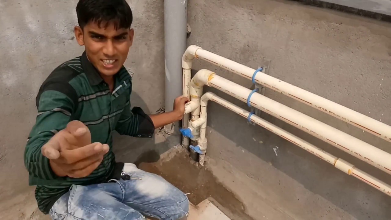 #Terrace #Ring Line #Installation | Ring line fitting Z Clamp | Cpvc ...