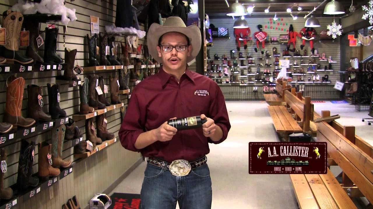 General Cowboy Boot Care - YouTube