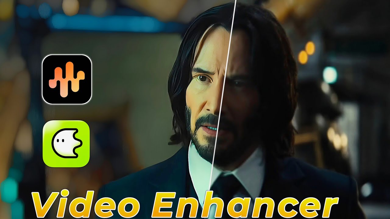 4K Video Quality Enhancer on Android - Like Topaz Video Enhance - YouTube