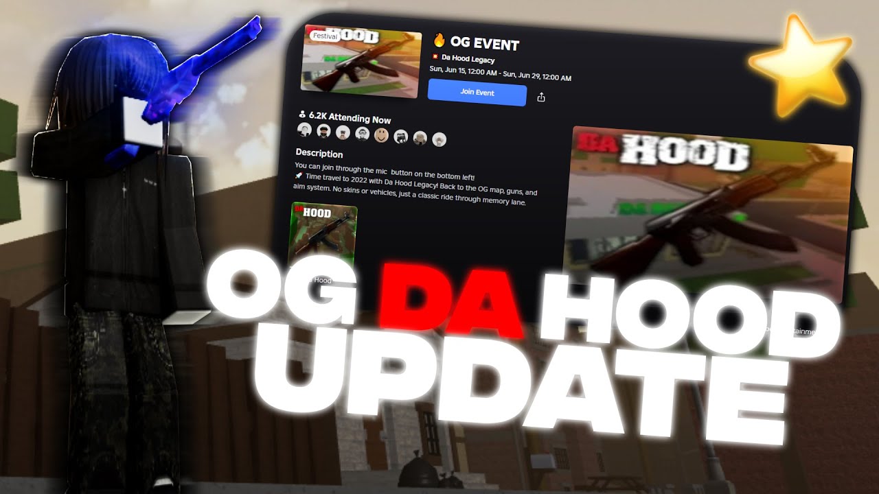 THE BIGGEST DA HOOD UPDATE EVER (OG DA HOOD UPDATE) - YouTube