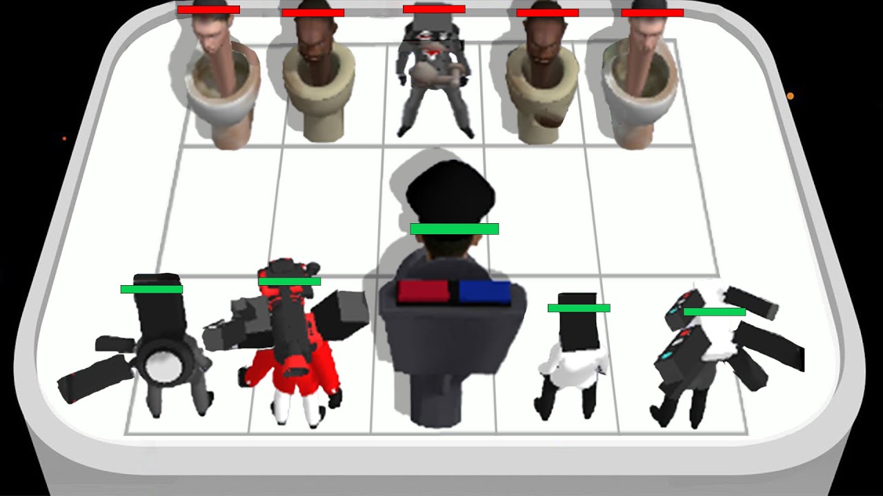 Skibidi Toilet Merge game - Merge Master - skibidi toilet vs cameramen ...