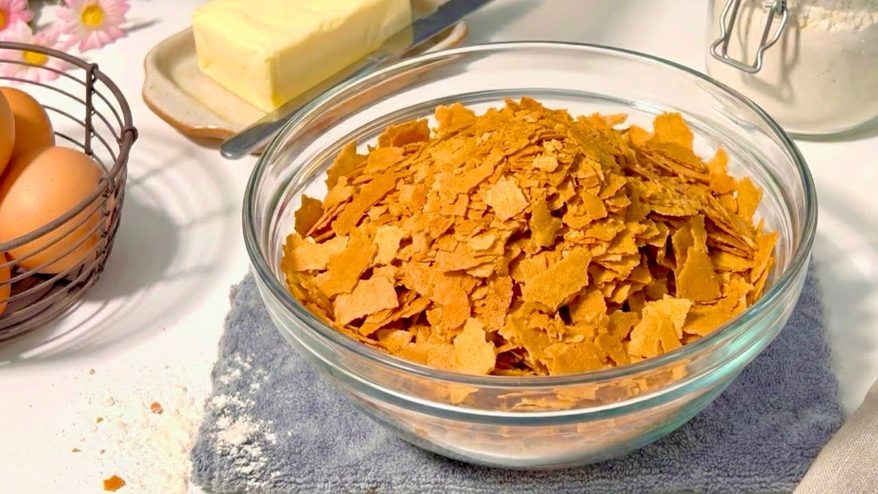 Homemade Feuilletine Recipe | Easy Crispy Crunch for Cakes and Desserts ...