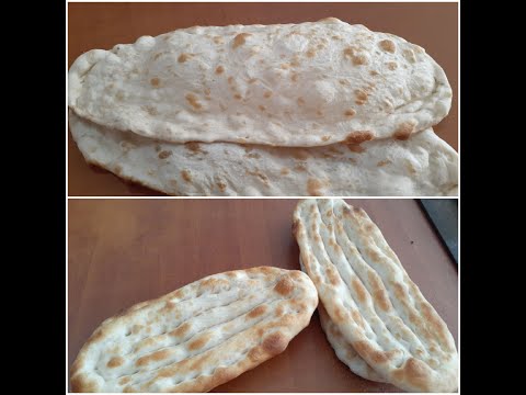 Lavaş nasıl açılır?  Pide açma, şekil verme, tırnak...
