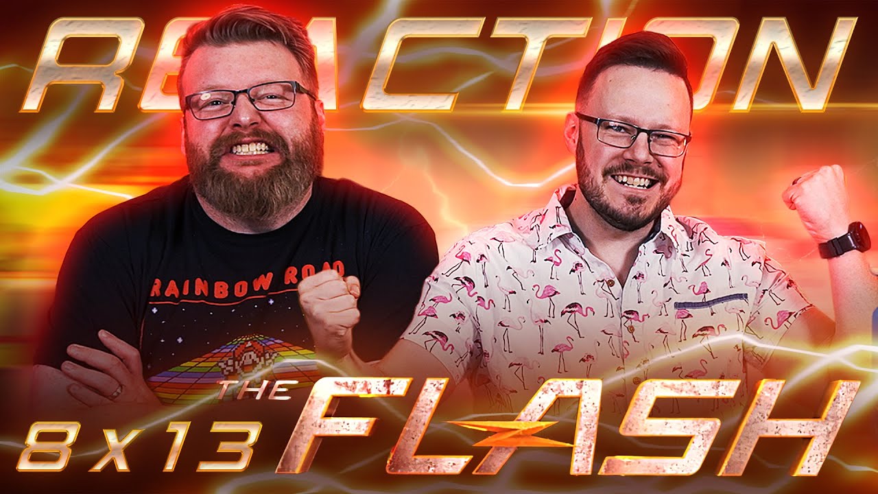 The Flash 8x13 REACTION!! "Death Falls" - YouTube