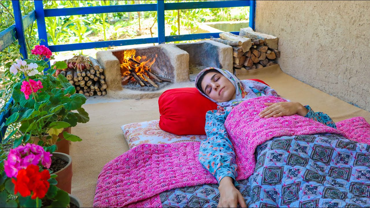 Morning to Evening Routine in High Mountains of Iran | Traditional ...