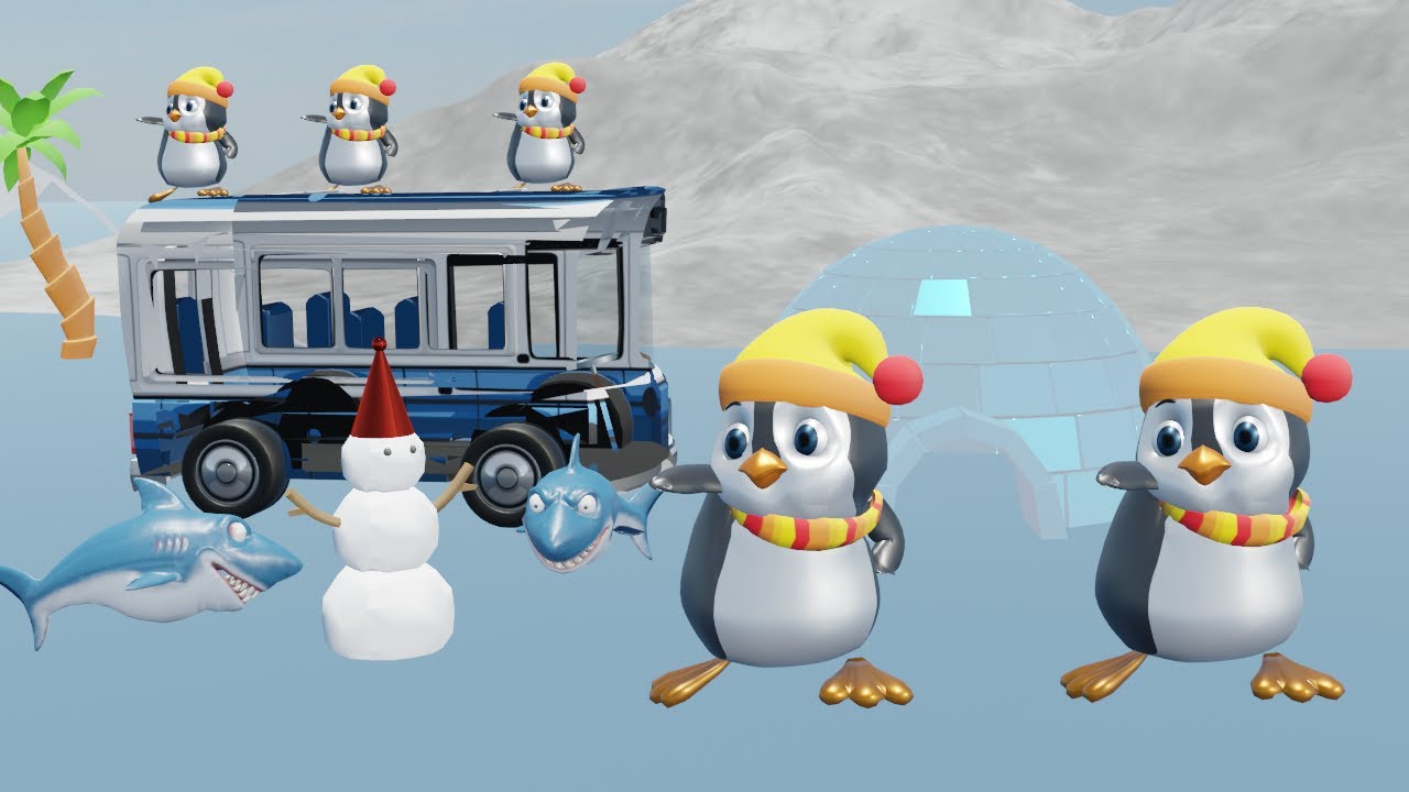 penguins bus are ready to go - YouTube