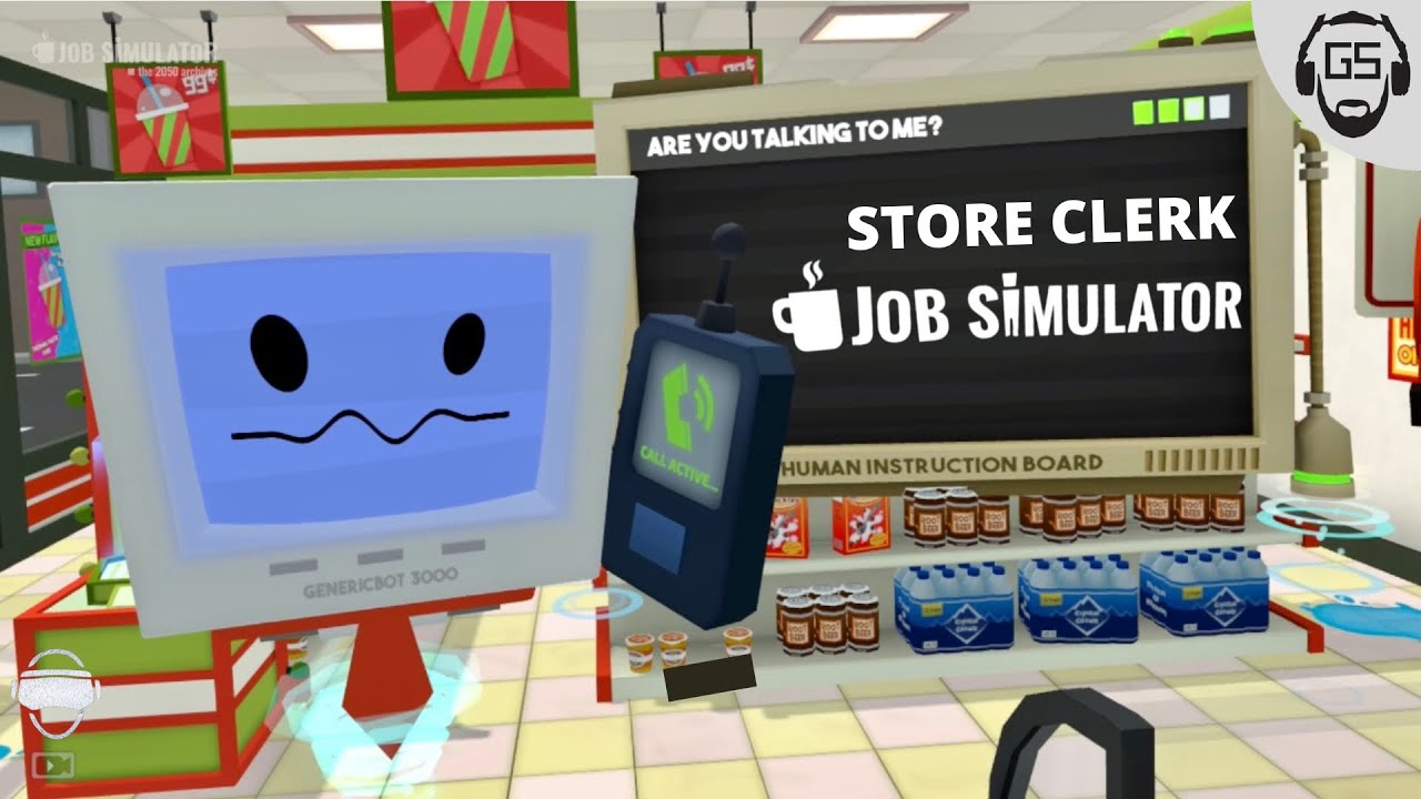 Store Clerk in game Job Simulator VR | Full Walkthrough - YouTube