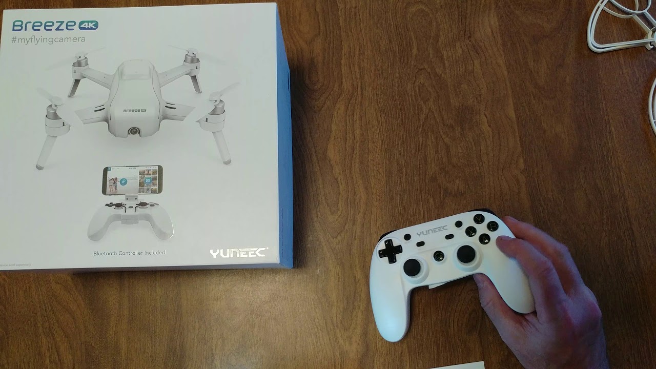 YUNEEC BREEZE 4K QUADCOPTER DRONE CONTROLLER COMPATIBLE WITH BREEZE CAM ...