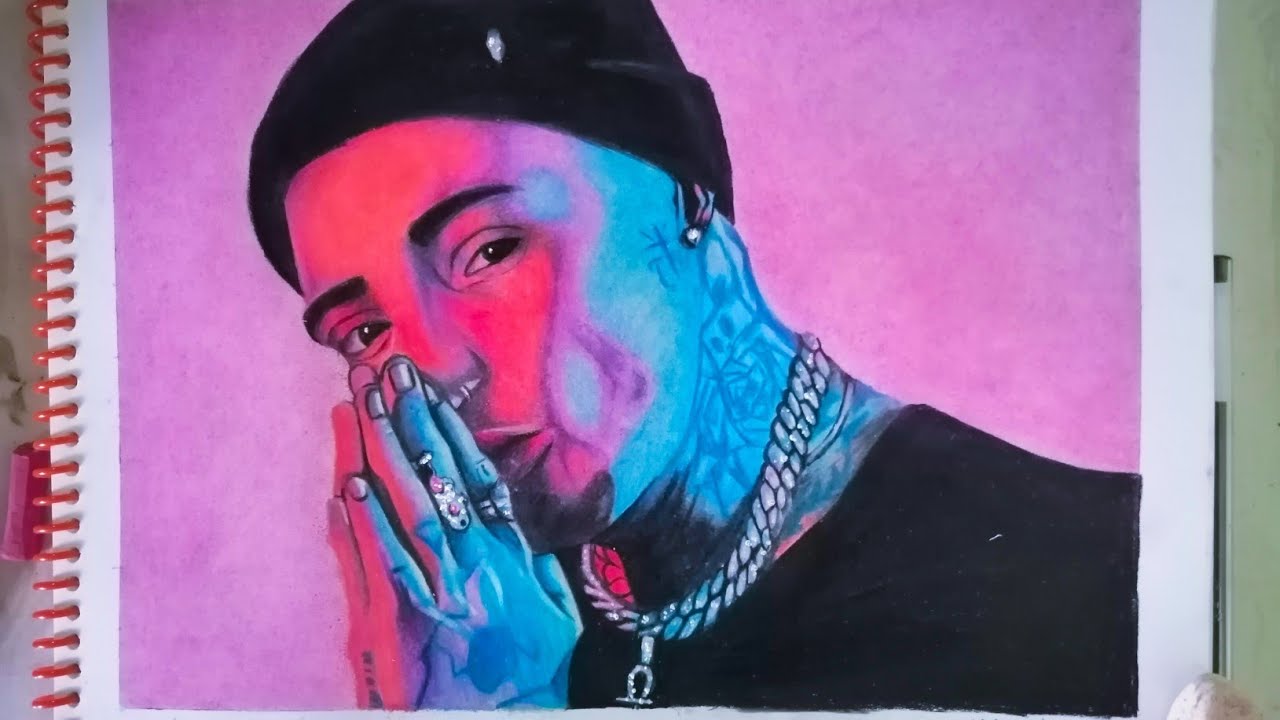 Dibujando a gera mx realista || speed drawing gera mx || rich vagos 💯🔥 ...