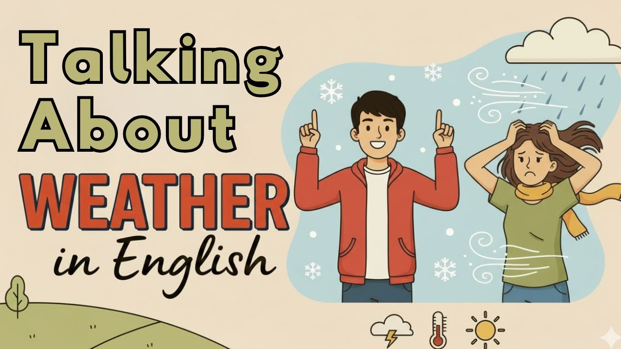 Talking About Weather in English | English Podcast for Beginners ☀️⛈️ ...