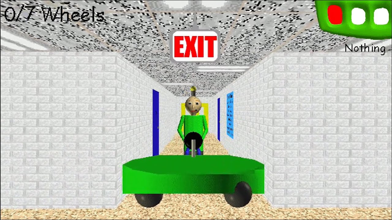 Baldi's In A Go-Kart! - Baldi's In A Go-Kart | Baldi's Basics Mod - YouTube