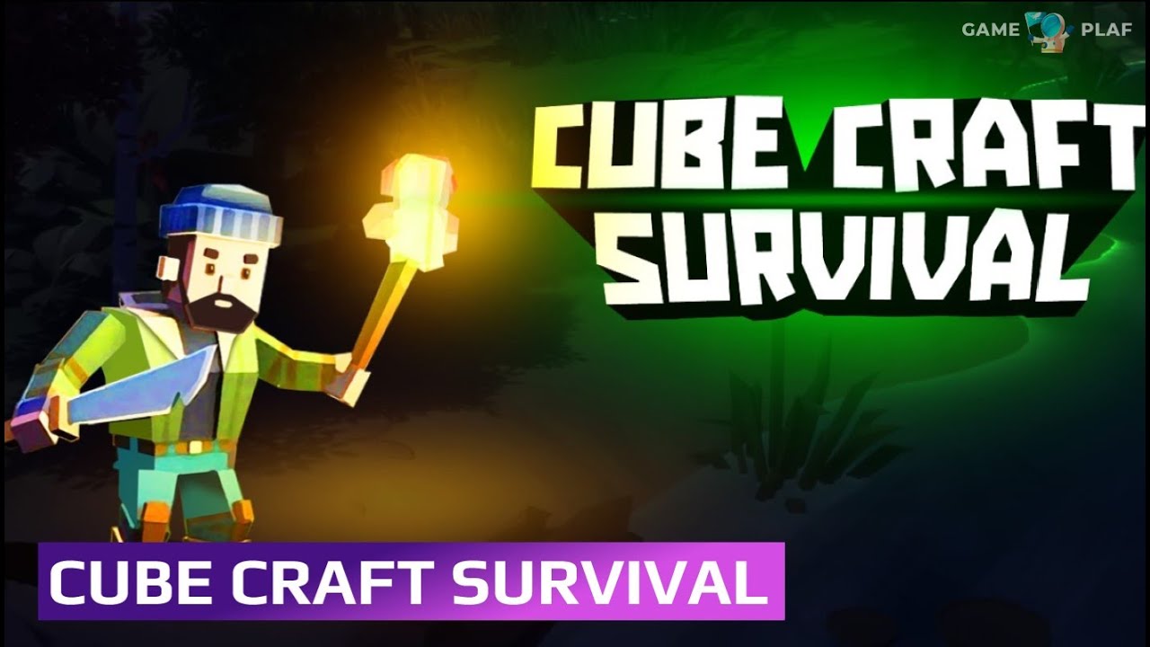Cube Craft Survival Game Review - Walkthrough - YouTube