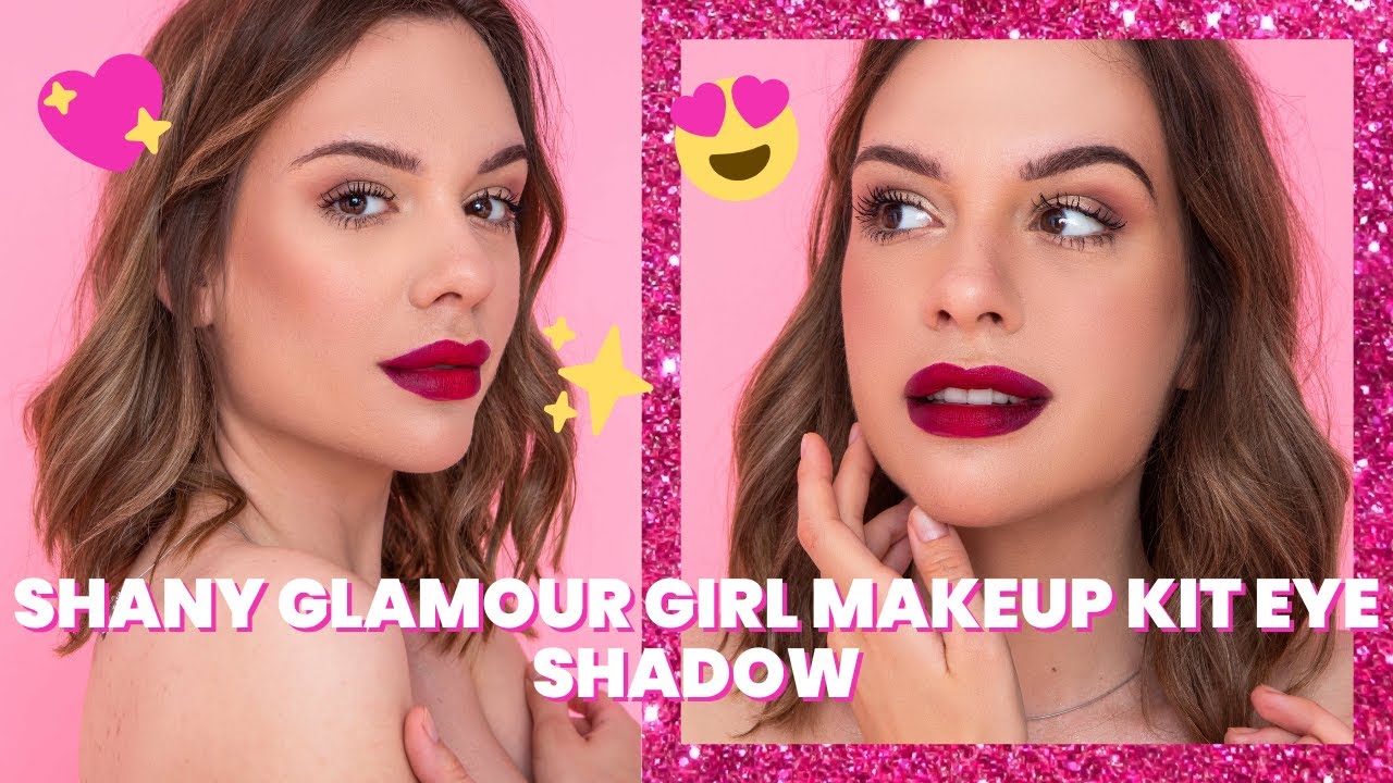SHANY Glamour Girl Makeup Kit Eye shadow/Blush/Powder - Vintage - YouTube
