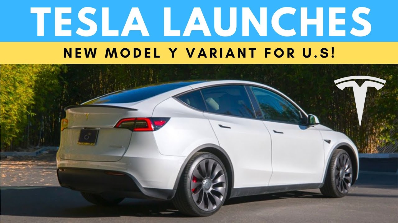 Tesla Launches New Model Y Variant For U.S & More Updates! - YouTube