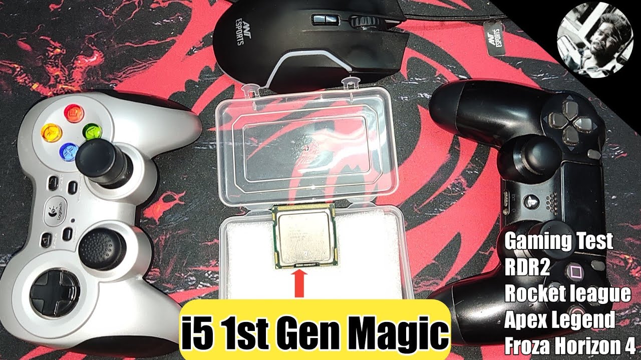 Budget gaming PC with i5 1st Gen processor Benchmark - YouTube