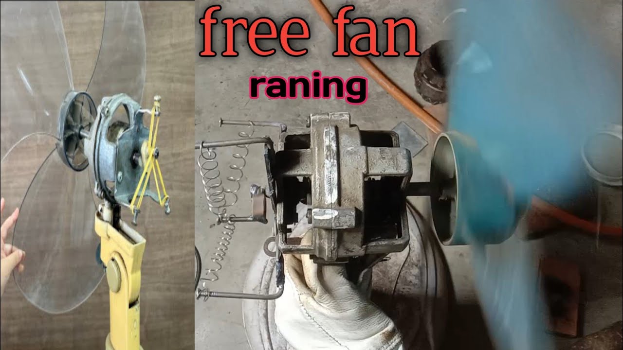 Self Running Free Energy Fan Device 100%. How to make free energy fan ...