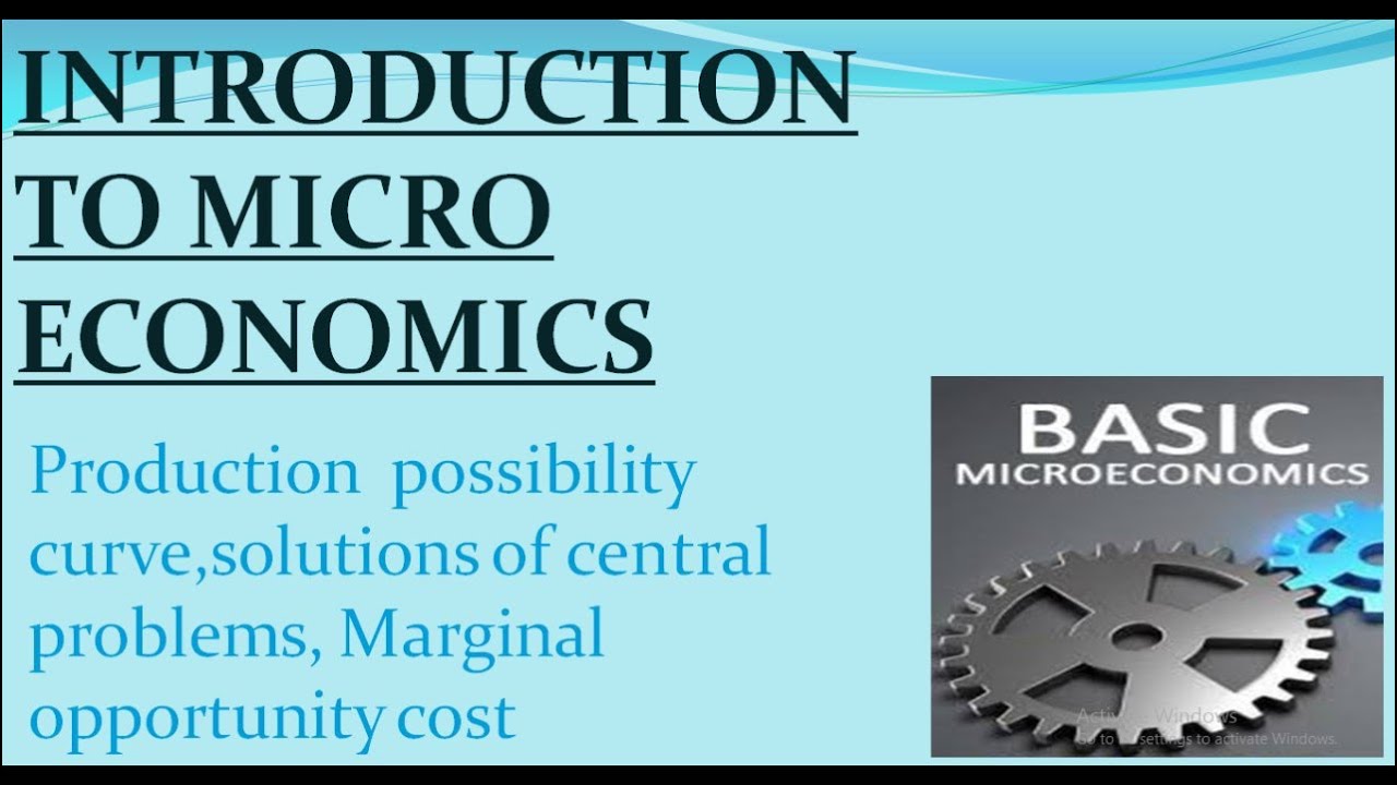 #2 |production possibility curve(PPC)|solutions of Central problems|MOC ...