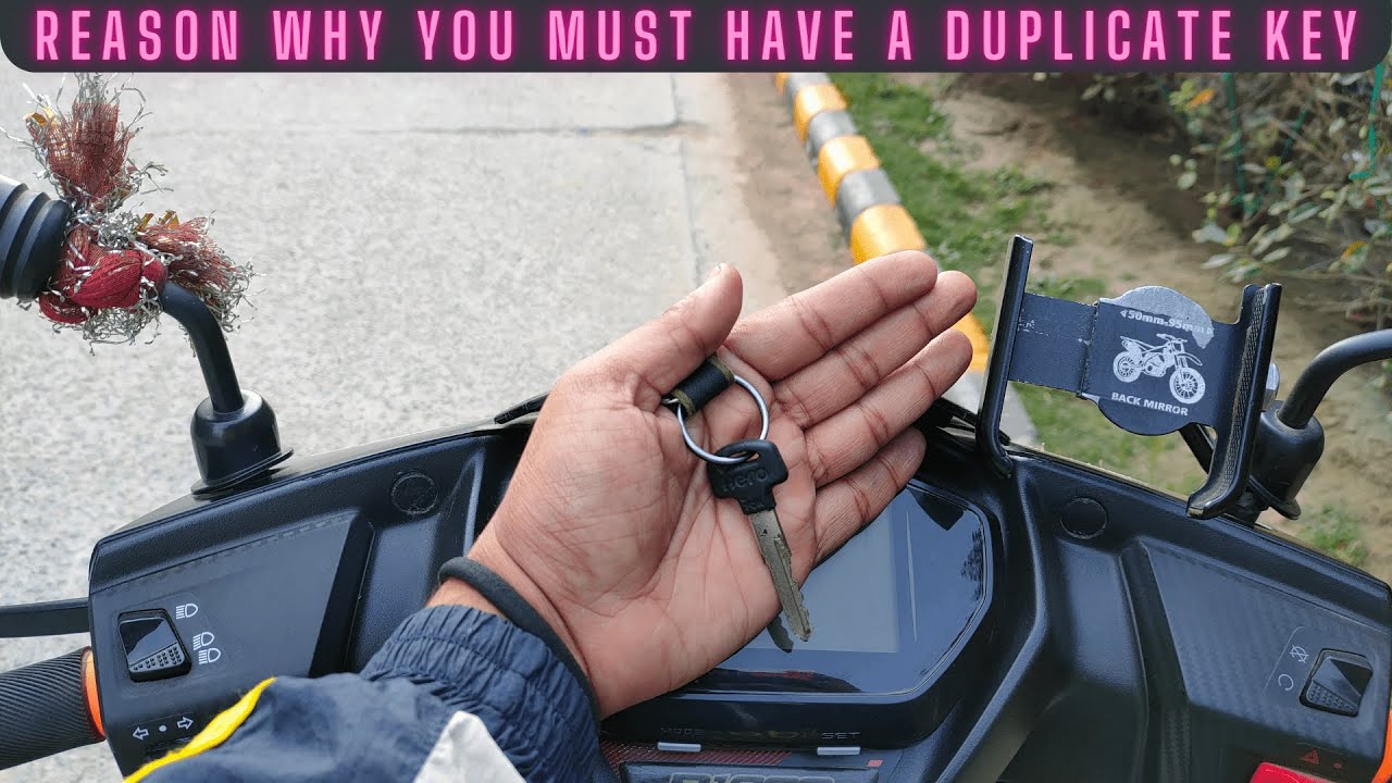 Key problem in ntorq, key problem in bike and car - YouTube