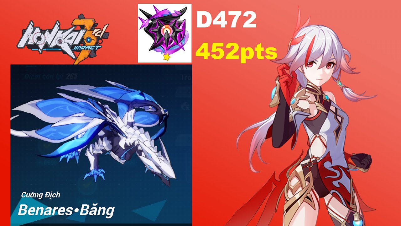 [HI3-EX] Nir Benares D472 - 452pts (CN PX HoTr 9S) - Ignite Buff - YouTube