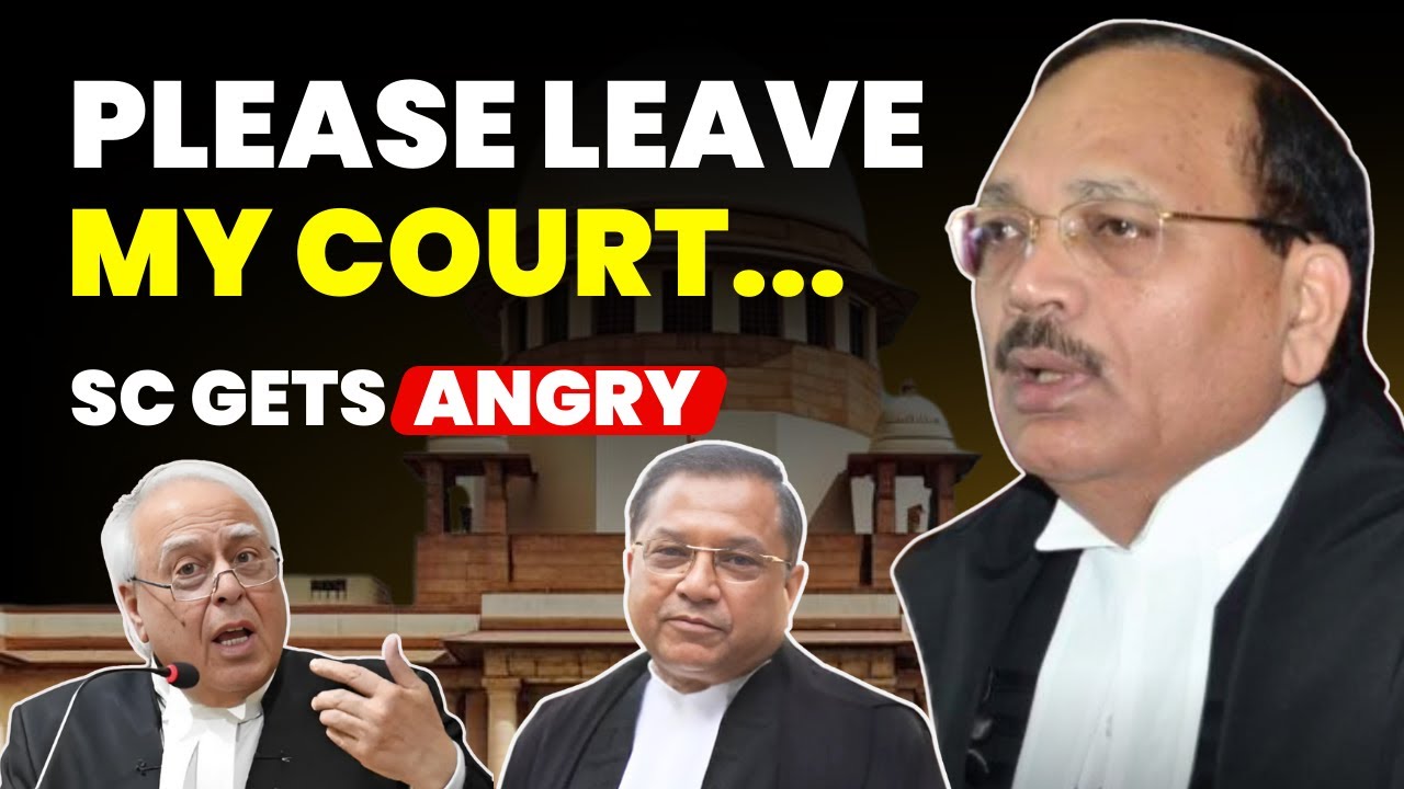 STOP, PLEASE LEAVE MY COURT NOW....SC GETS ANGRY OVER LAWYERS #lawchakra #supremecourtofindia # ...