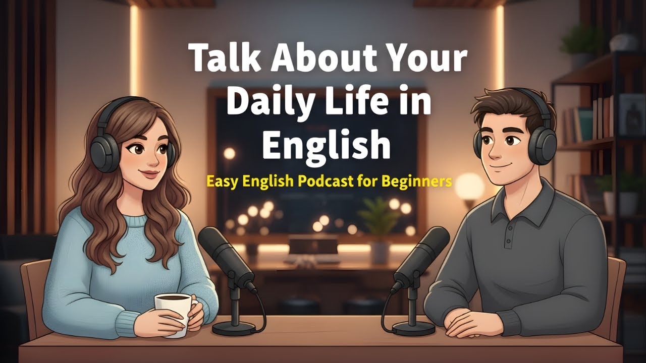 Talk About Your Daily Life in English | Easy English Podcast for ...