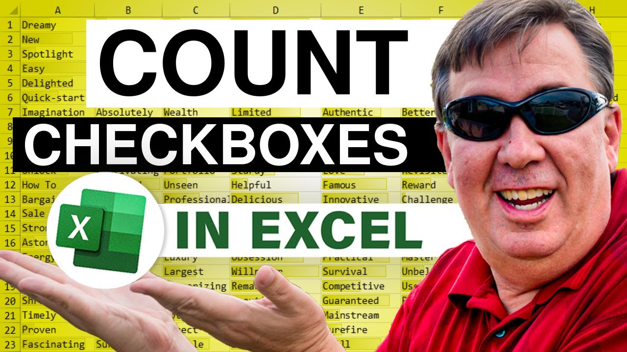 How To Count Checkboxes In Excel 2016 how-to-count-checkboxes-in-excel-2016