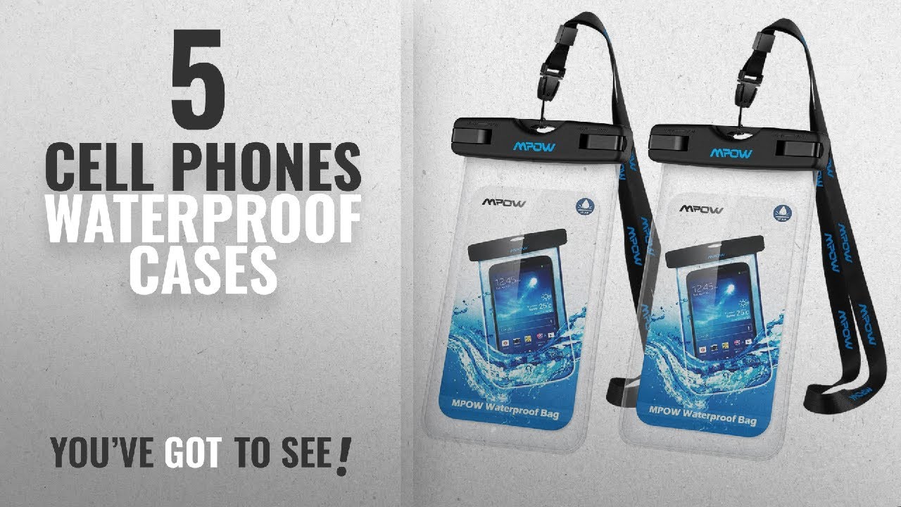 Cell Phones Waterproof Cases [2018 Best Sellers]: Mpow Universal ...