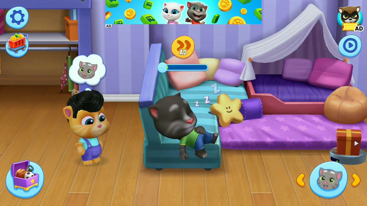 Talking Tom and Friends (Outfit7) Gameplay Walkthrough 5 / ios android ...