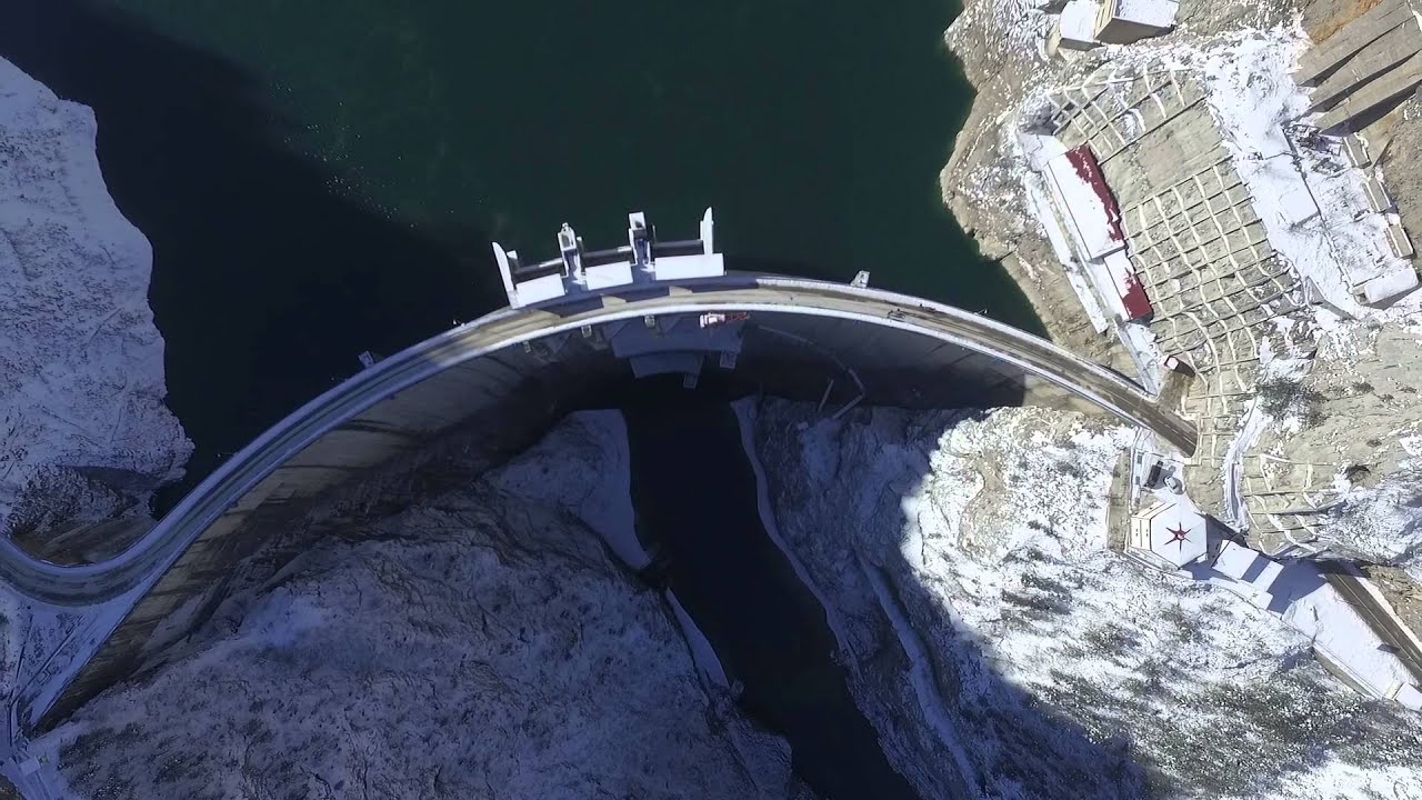 Montenegro EPCG Hydro Power Plants (HPP Piva, HPP Perucica) DJI Phantom ...