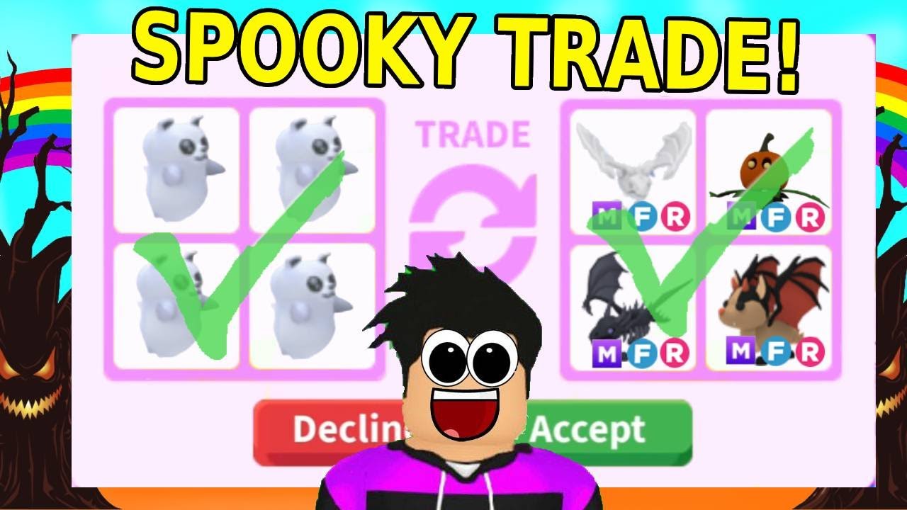 I Traded My 3 Year Old GHOST CAR for this.... (Adopt Me) - YouTube