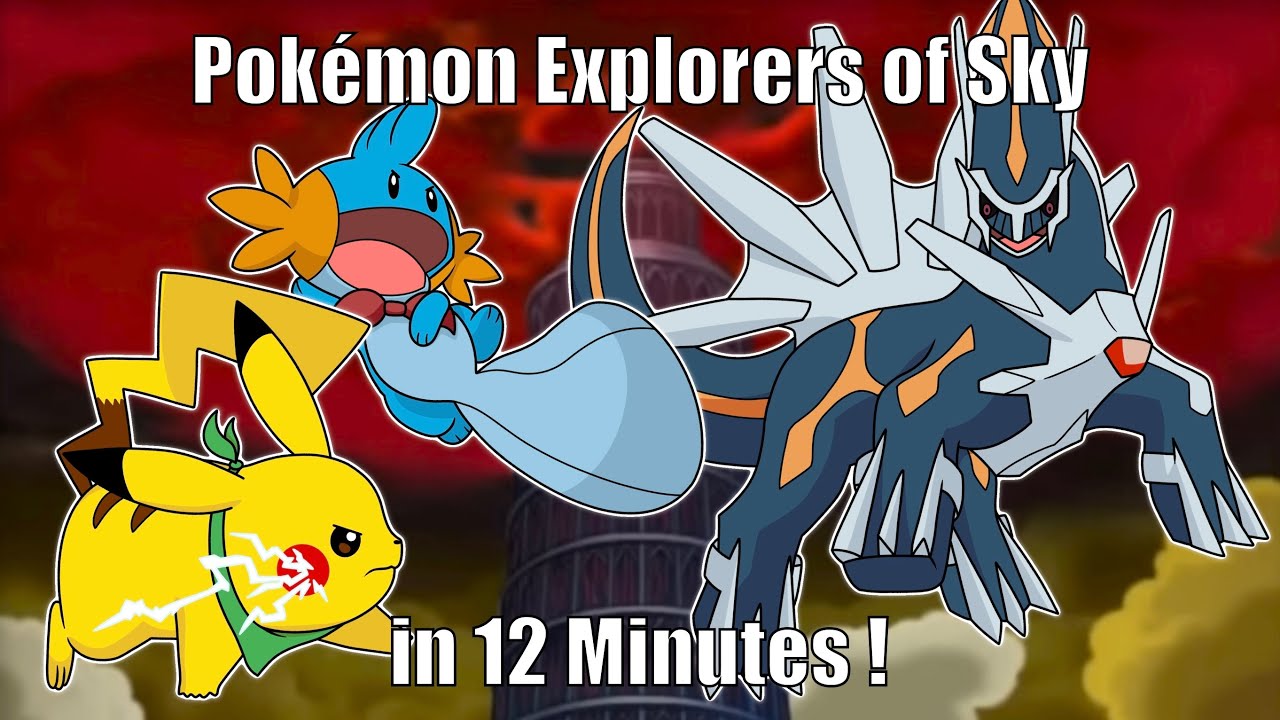Pokémon Mystery Dungeon: Explorers of Sky in 12 Minutes - Pokémon ...